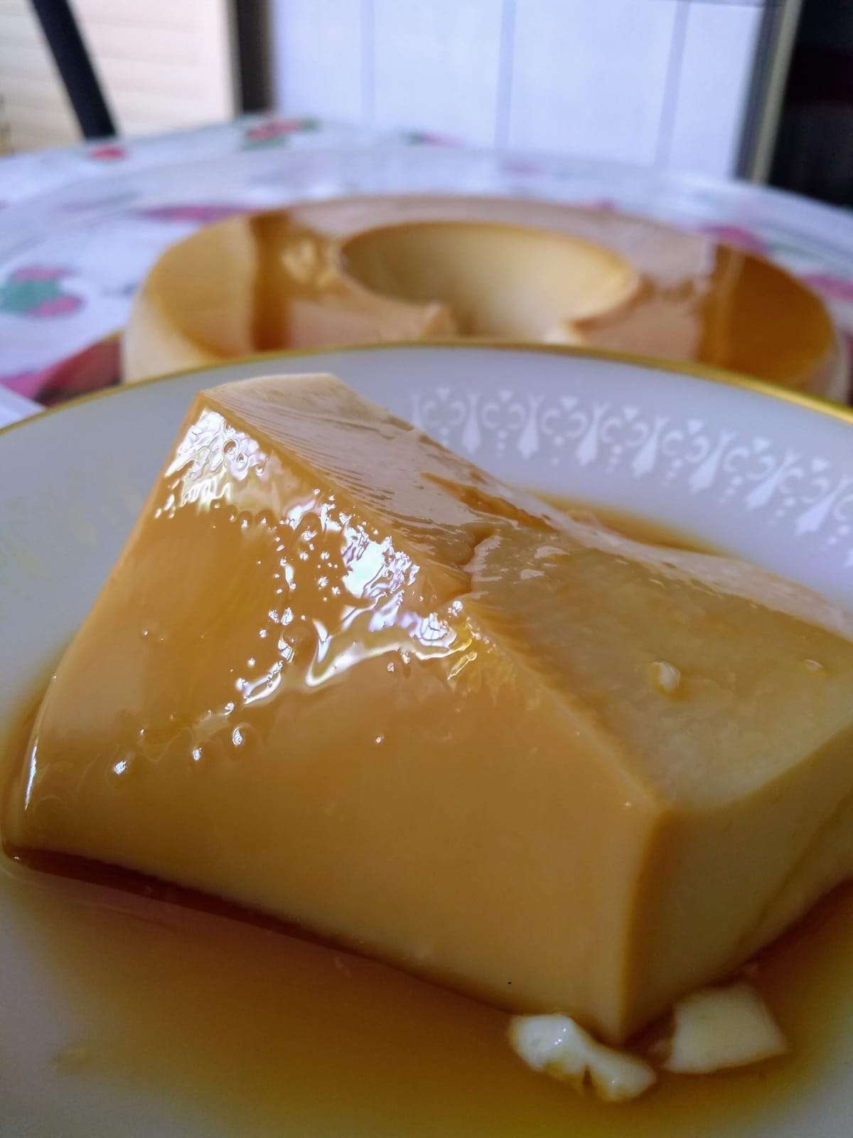 Pudim tamanho família econômico, fácil e delicioso